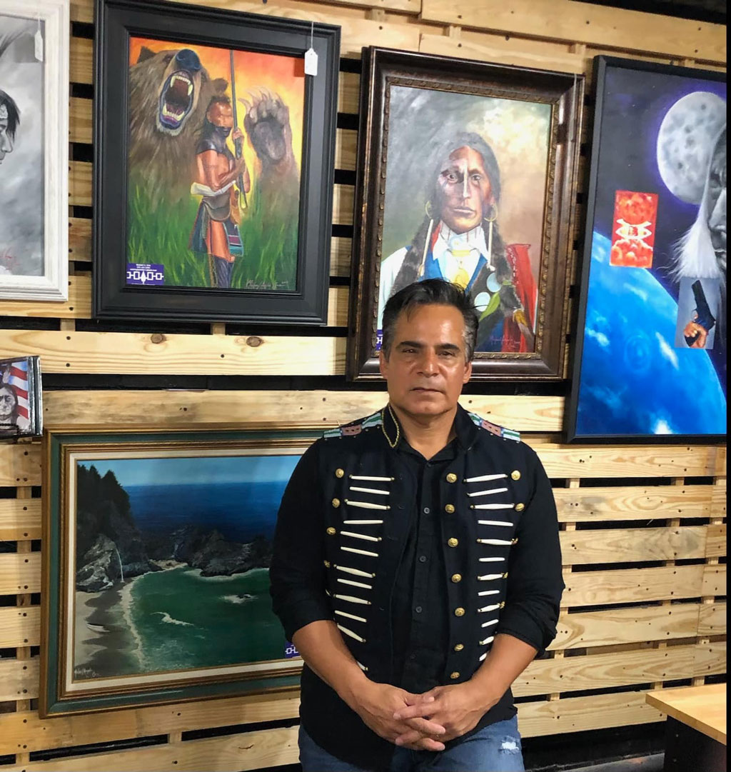 Celebrating Native American Heritage with Artist Michael Cruz - Camden ...