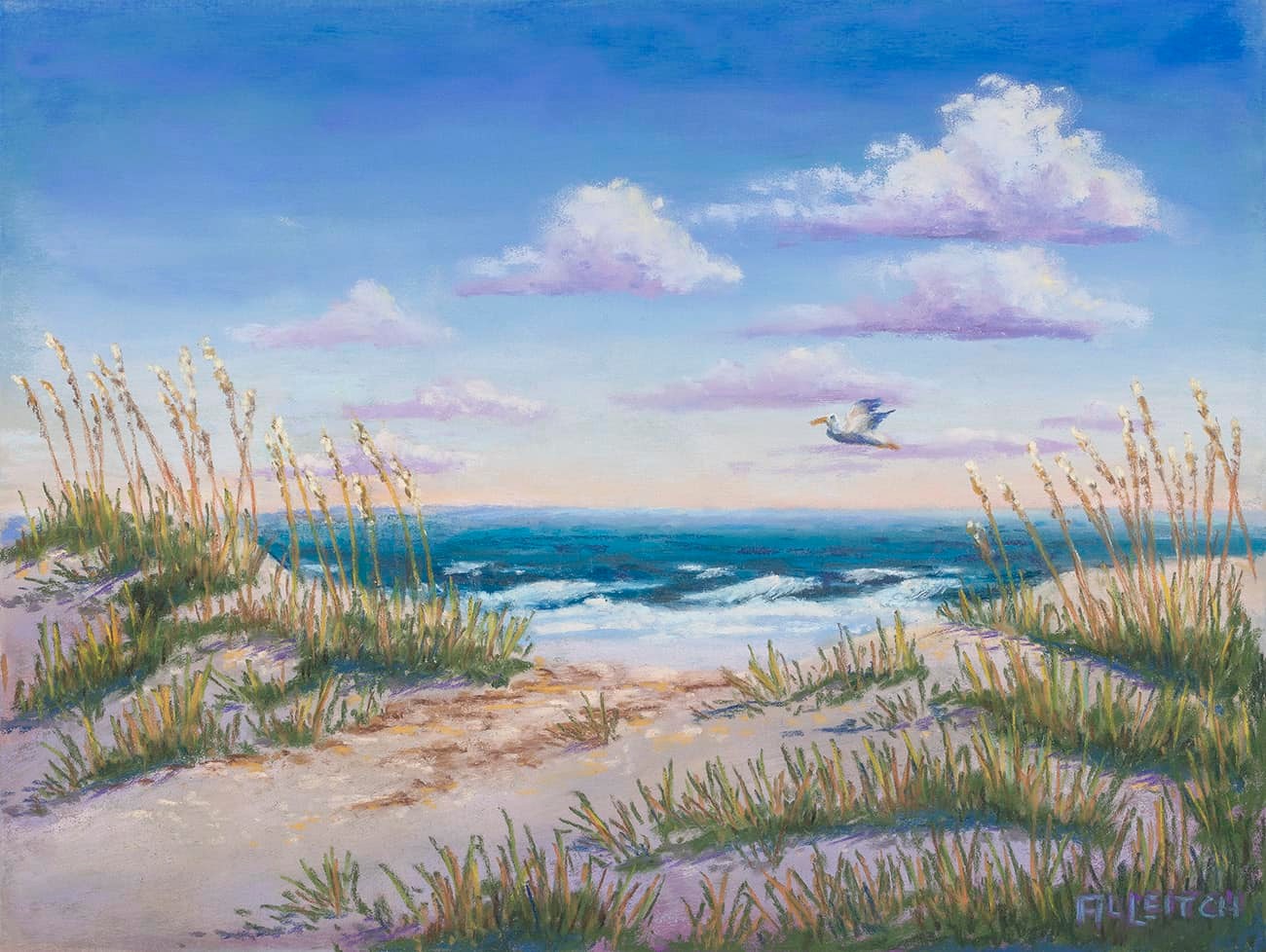 Artist Al Lietch Shares Happiness with Pastels and Oils - Camden Art ...