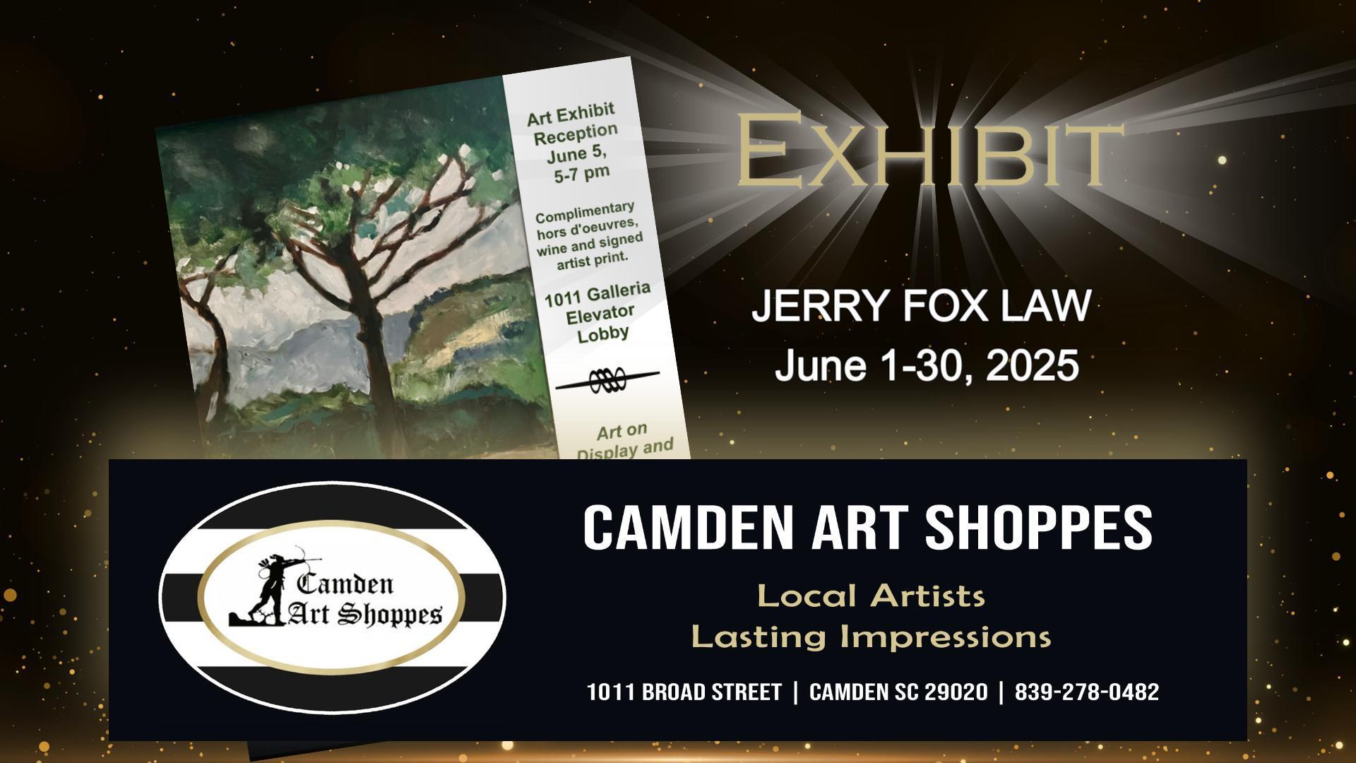 Jerry Fox Law - June 2025 Art Exhibit and Gala Reception